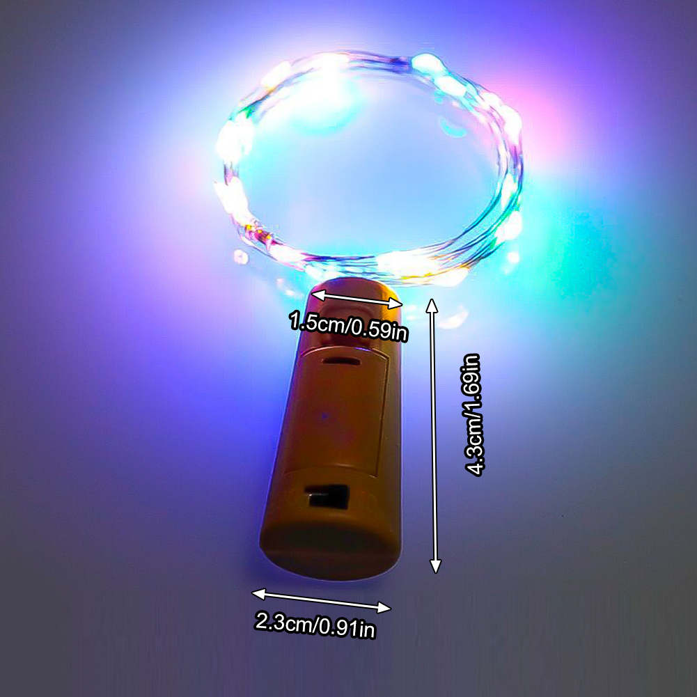 JM LED Bottle Cork 2M String Lights Christmas Decoration Led Lamp ...