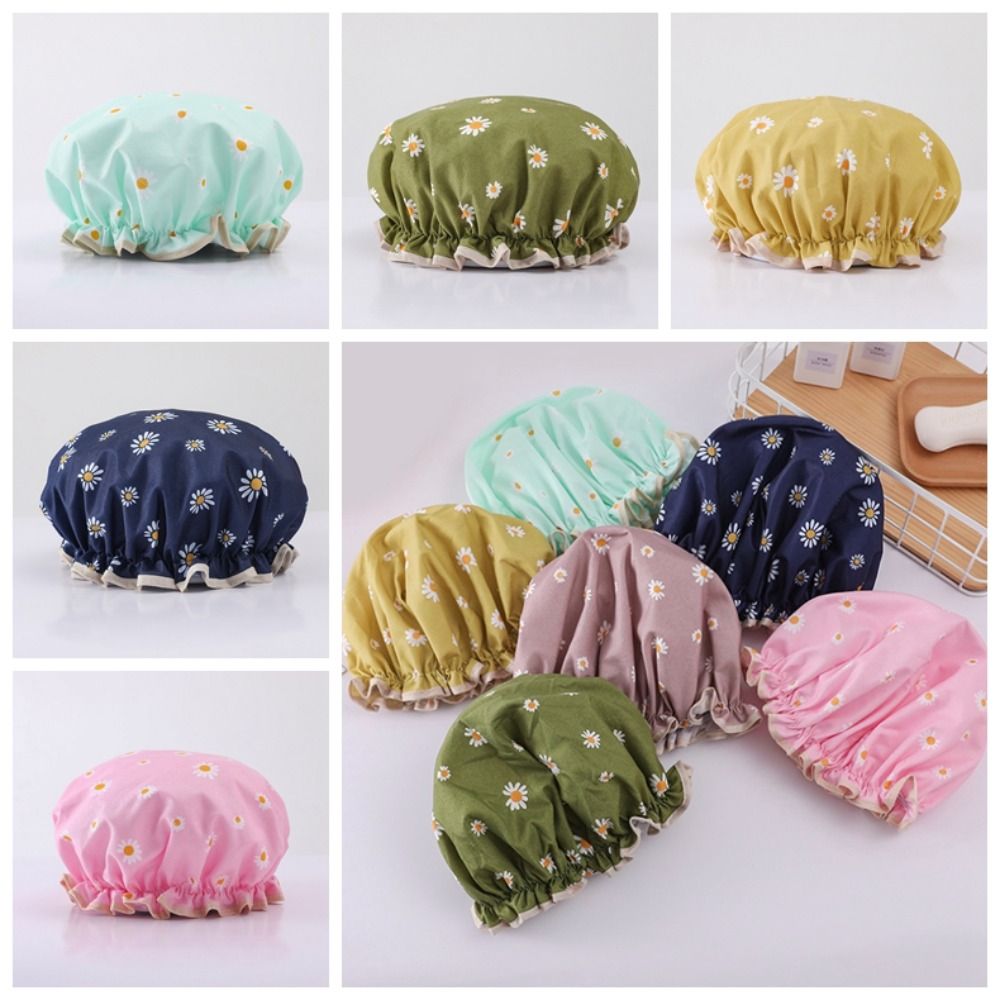 Thick Cover Accessories PVC Shower Cover Multi-color Double Layer ...