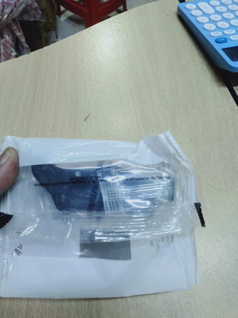 Rear Brake Pad Set Yamaha FZ V2, V3, R15 V3 & V4 Indian Version Bike ...