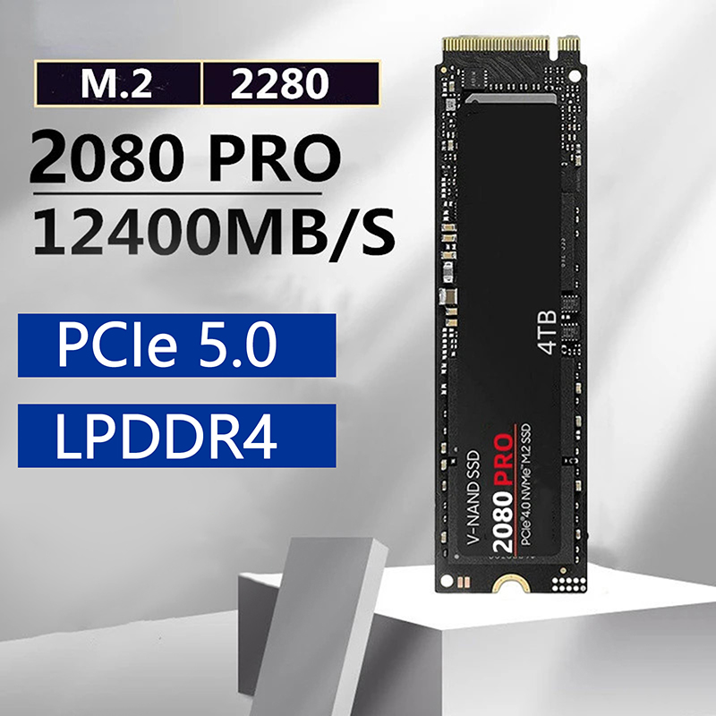M.2 2080pro Hard Drive Ssd Solid State Nvme PCIE 4.0 Gaming Internal ...