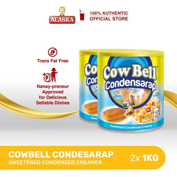 CowBell Condensarap 1kg | Set of 2 | Lazada PH