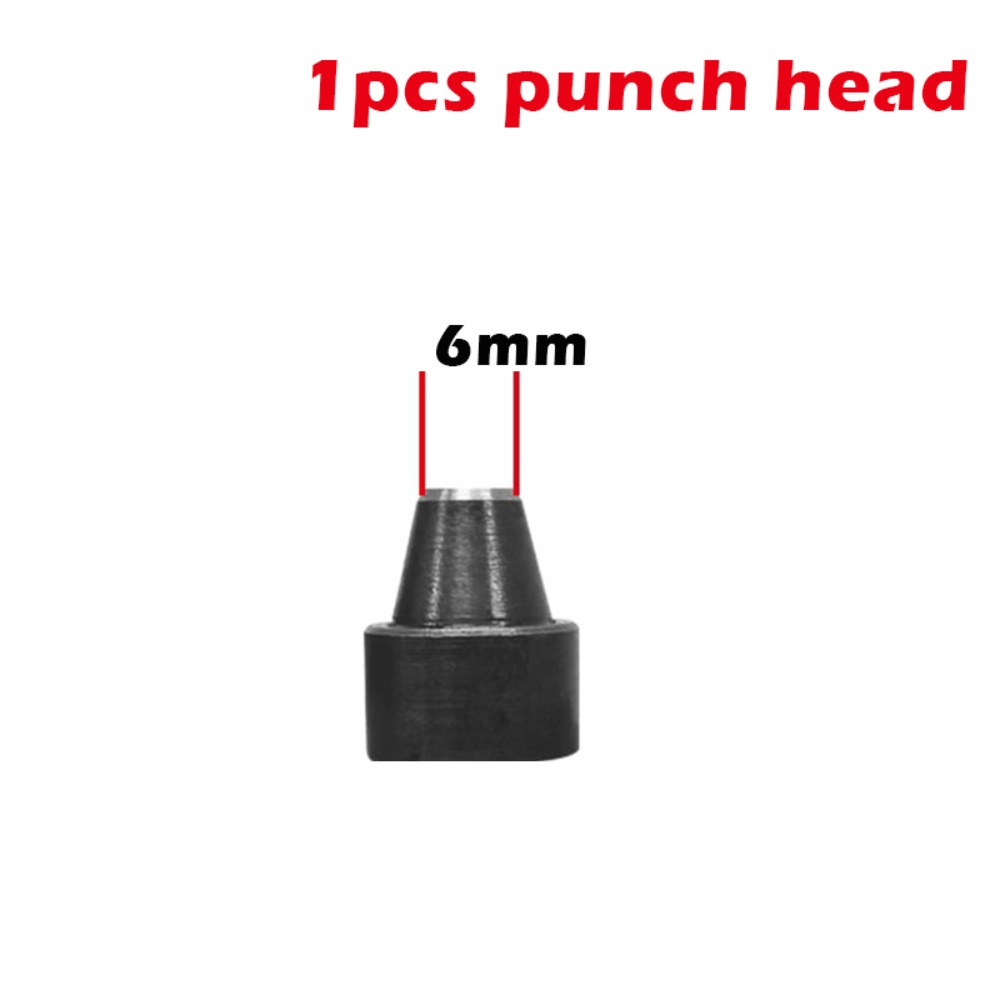 Portable Carbon Steel Leather Hole Punch Seven Holes Manual Belt ...