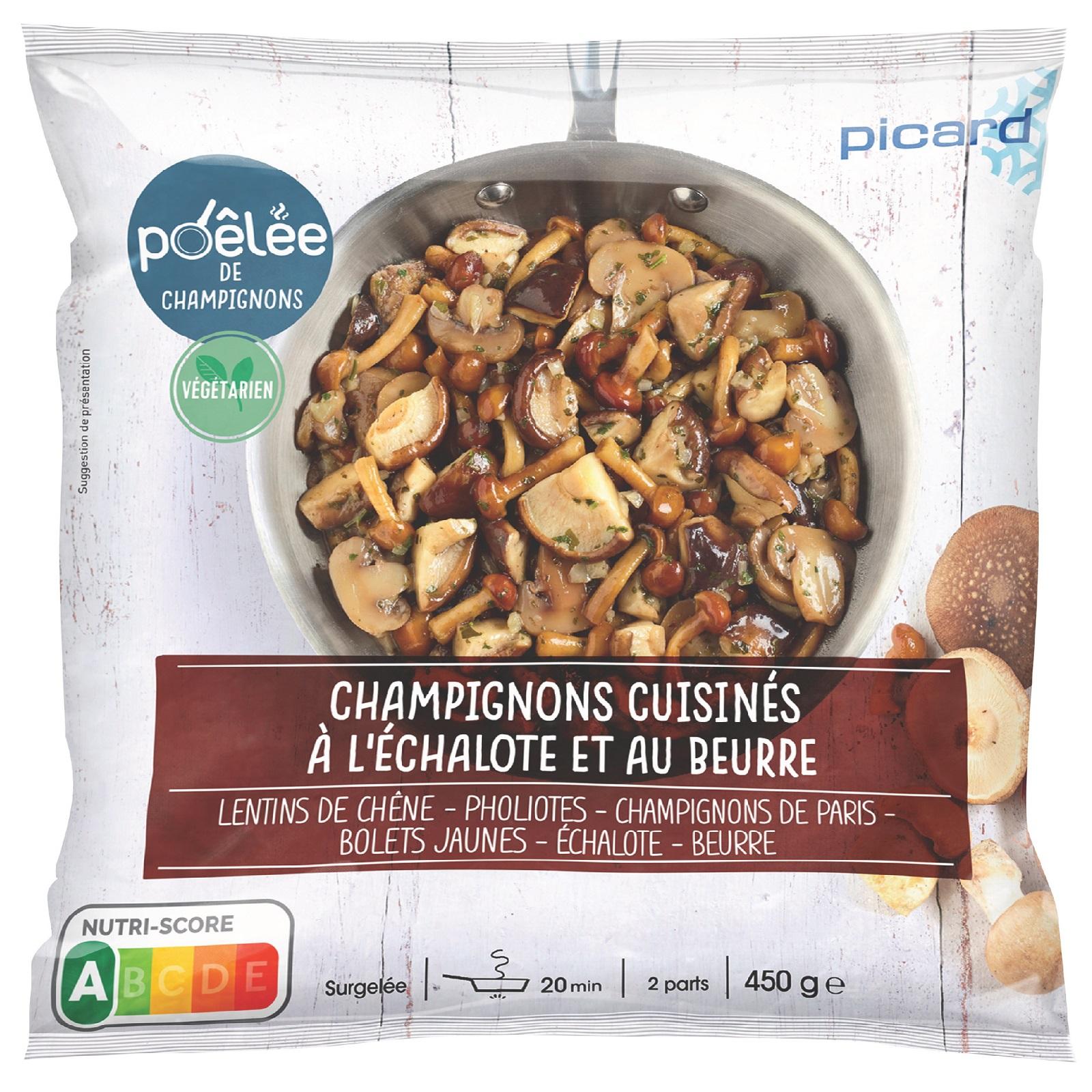 Picard Mix of Mushrooms Cooked in Butter and Shallots - Frozen | Lazada ...