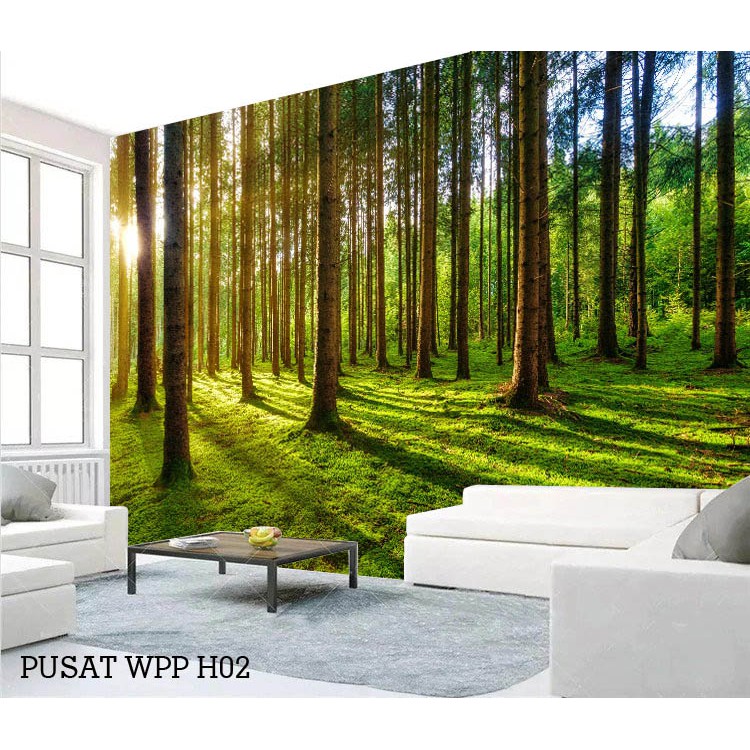 Wallpaper 3d Pemandangan Alam Hutan | Lazada Indonesia