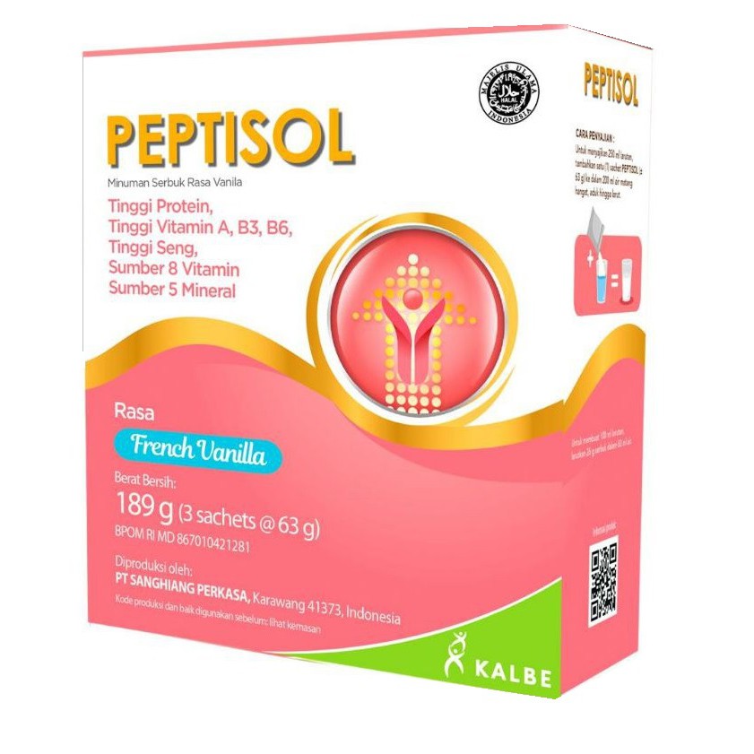 Peptisol 189 gr Kalbe / Minuman Bernutrisi | Lazada Indonesia