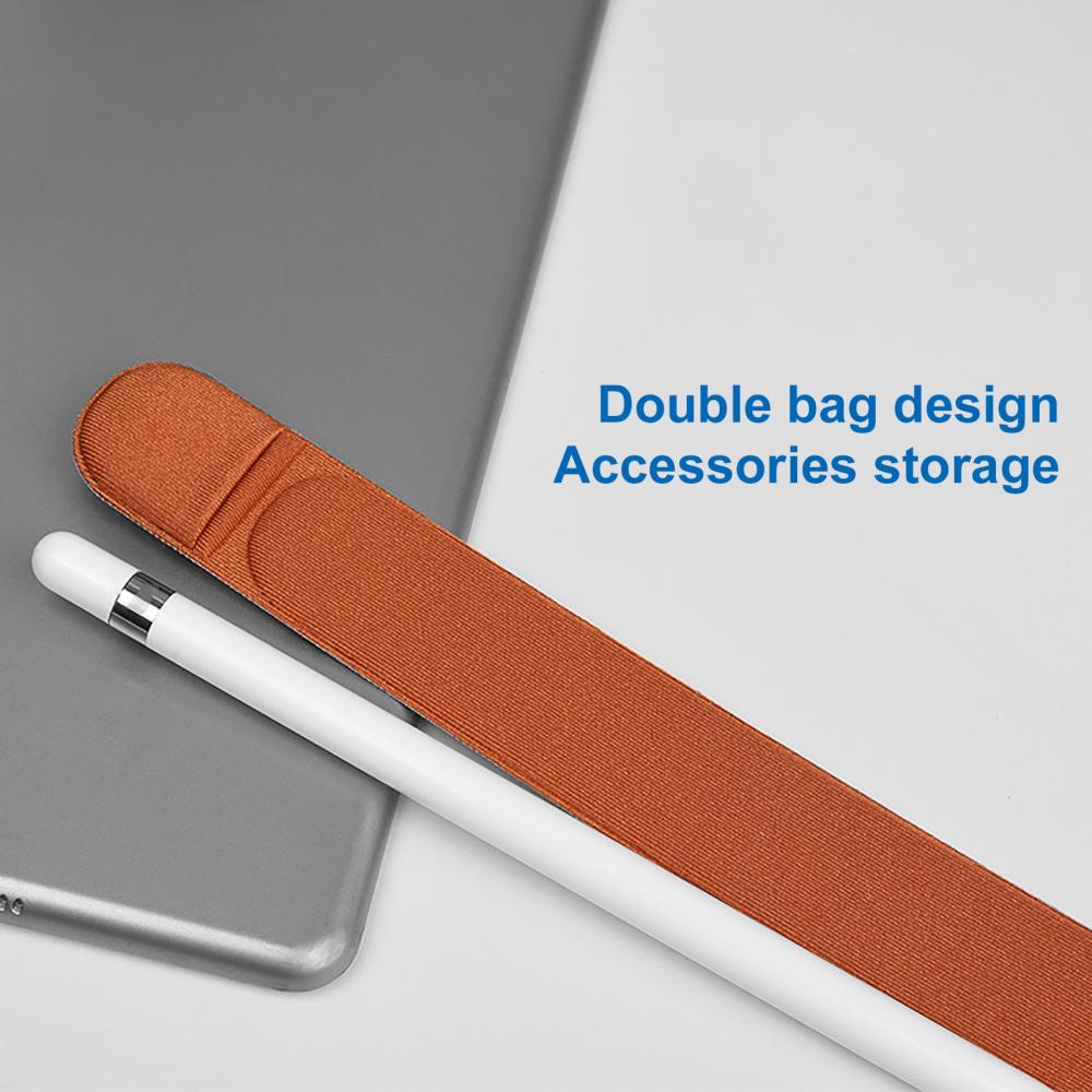 Aweisuan High Quality Tablet Pencil Holder Sleeve Adhesive Faux Leather ...