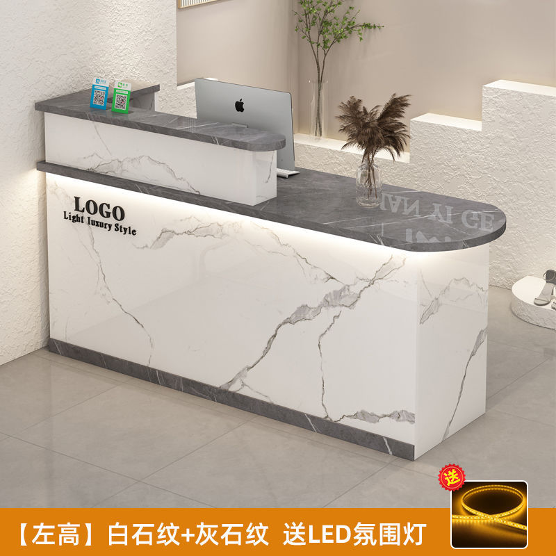 LZD Convenience Store Beauty Salon Store Small Reception Desk Bar ...