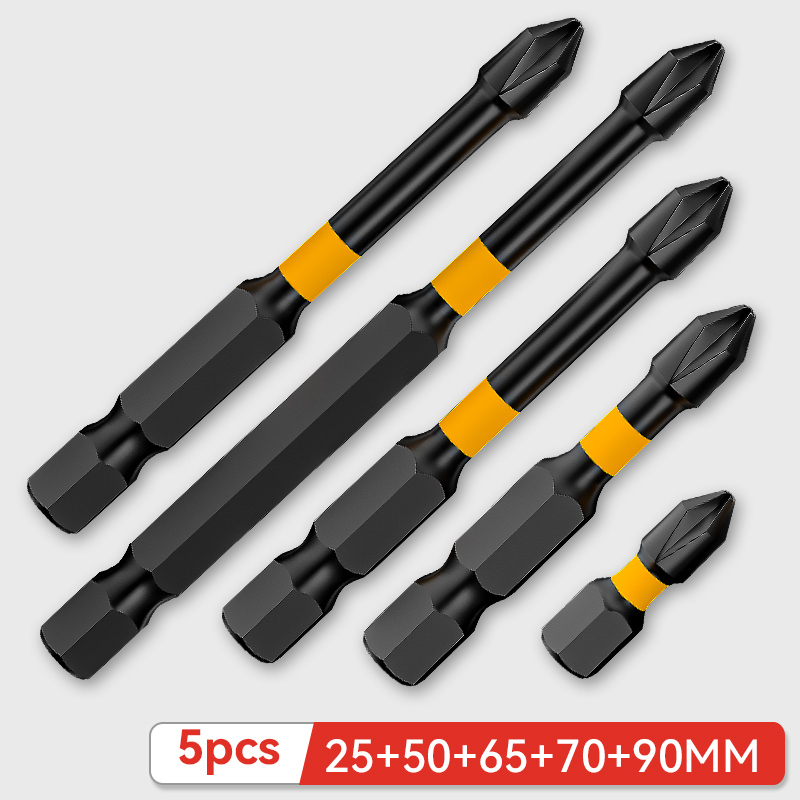 S2 PH2 Magnetic Batch Head Cross Hardness Hand Drill Bit Impact Screw ...