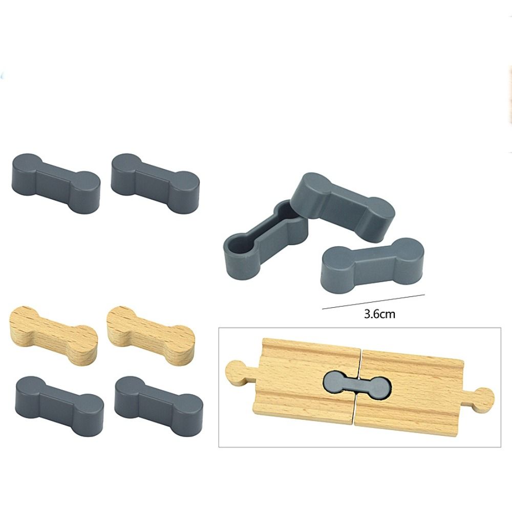 5pcs Learning Educational Connector Toys Track Connector Toys Holder ...