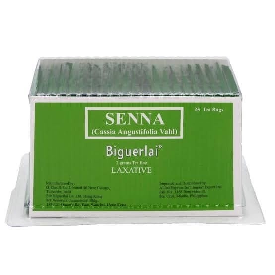 C Senna Biguerlai laxative tea (Slimming ,Detoxification Tea) BFAD ...