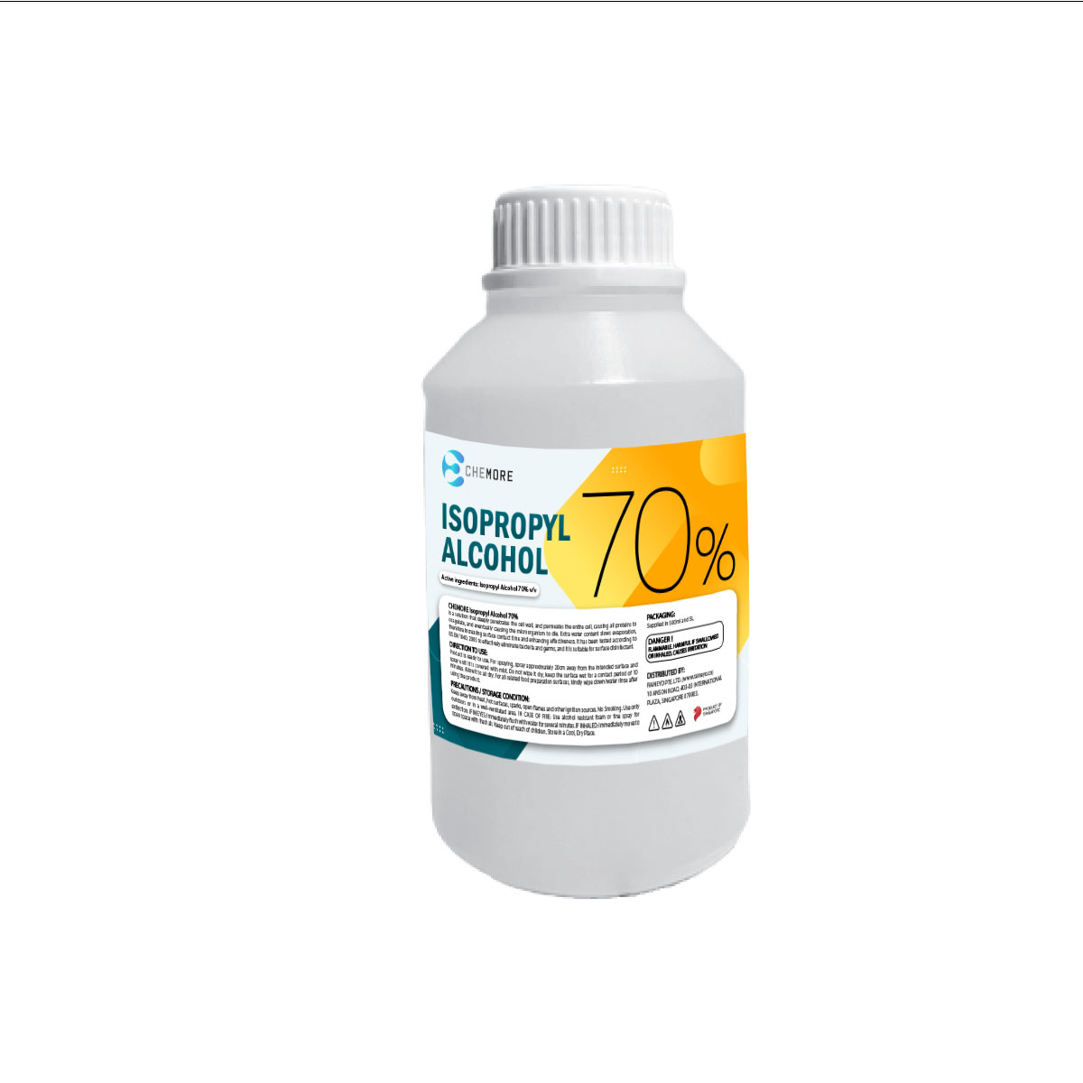 CHEMORE Isopropyl Alcohol (IPA) 500ml / 5L | Lazada Singapore
