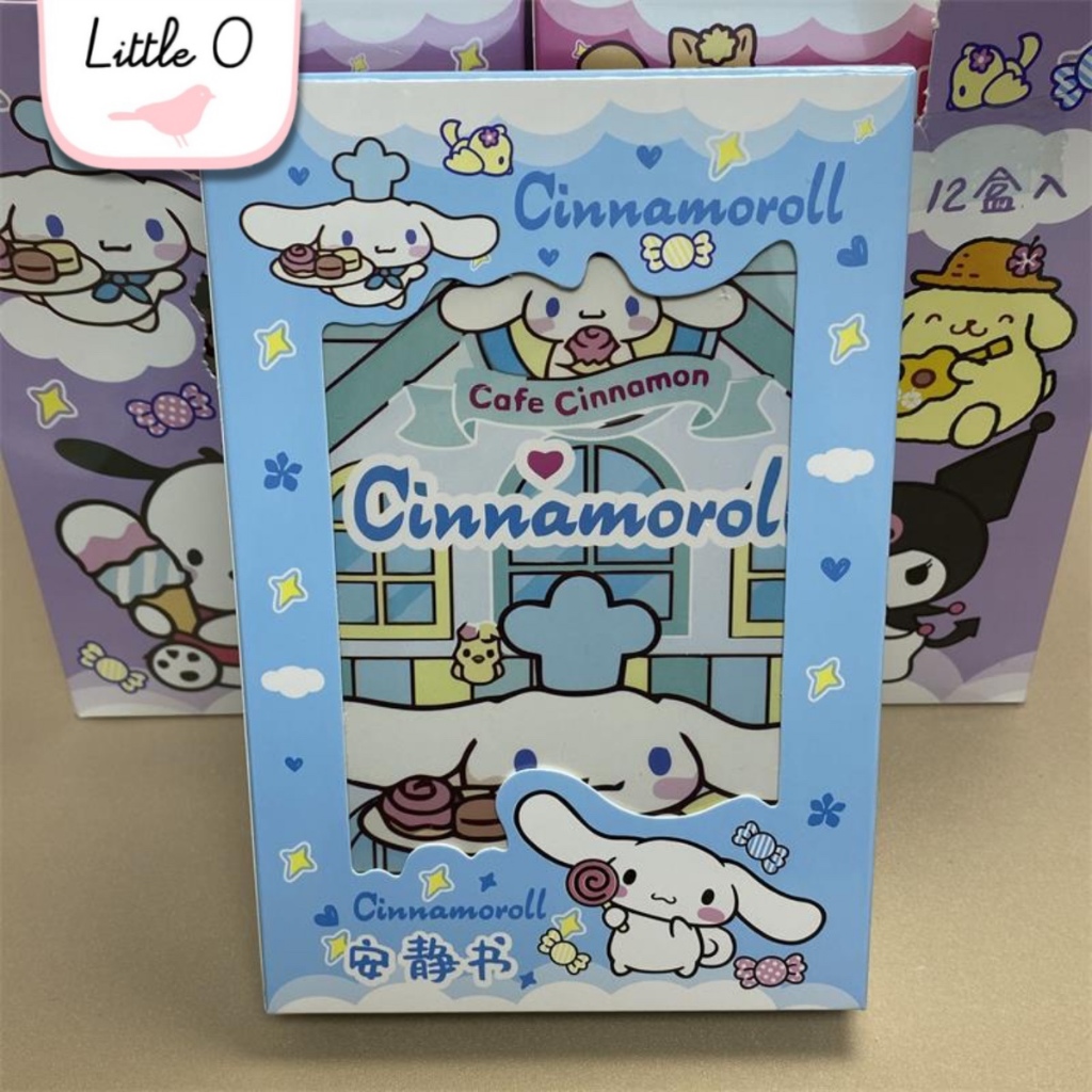 SANRIO Busy Book Girls Quite Book Princess Ellie DIY Buku Mainan ...