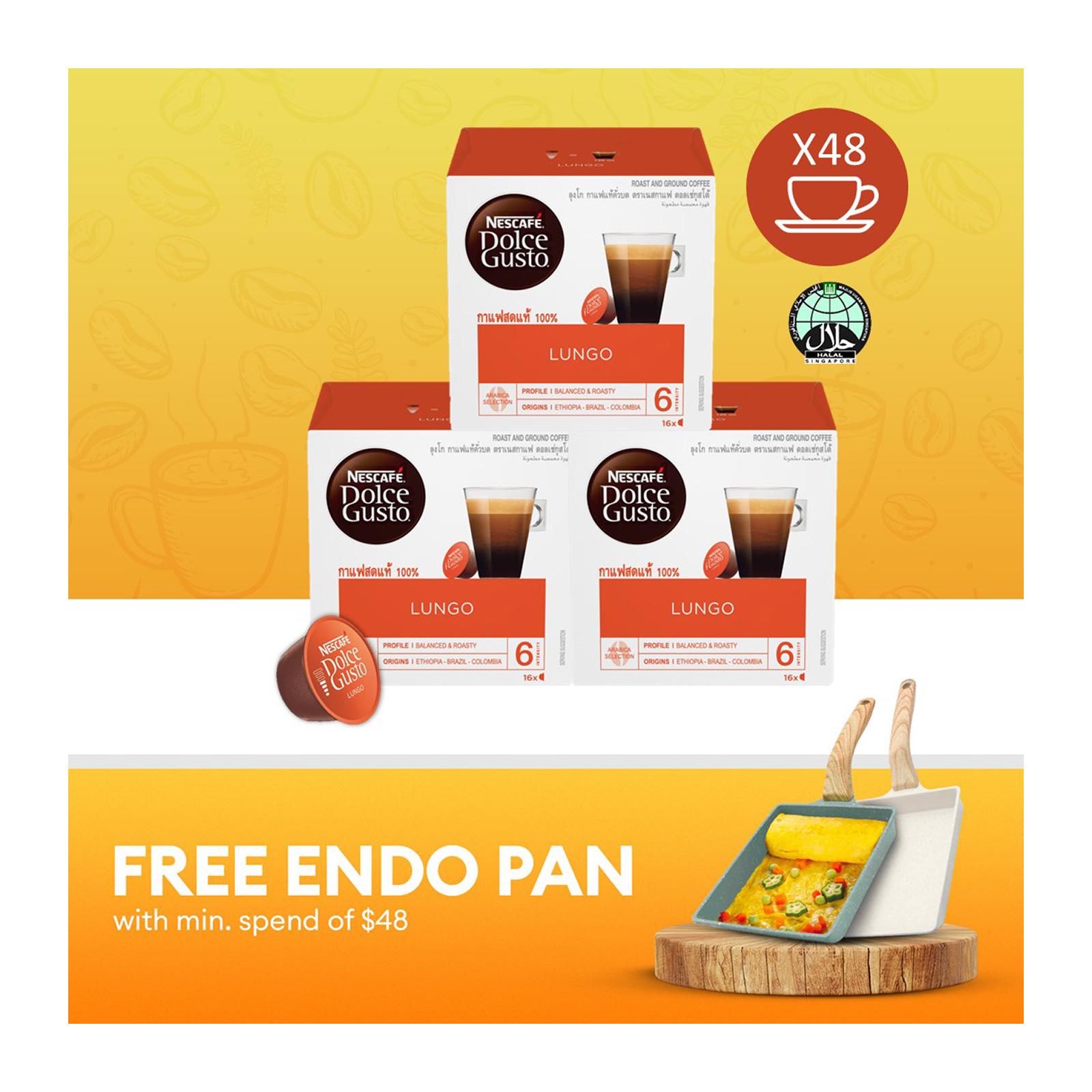 Nescafe Dolce Gusto Lungo Coffee Capsules - Carton Capsules | Lazada ...