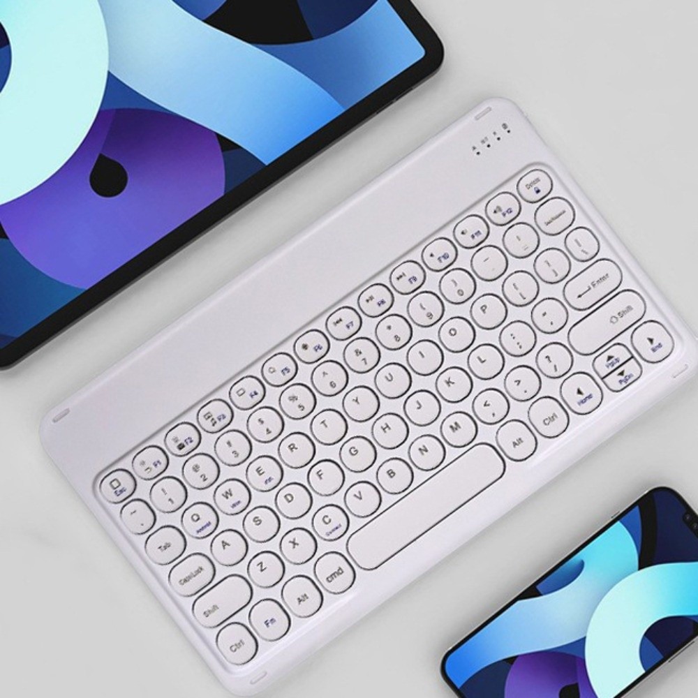 Mini Keypad 10 Inch Bluetooth Keyboard Ultra Thin Mini Wireless ...