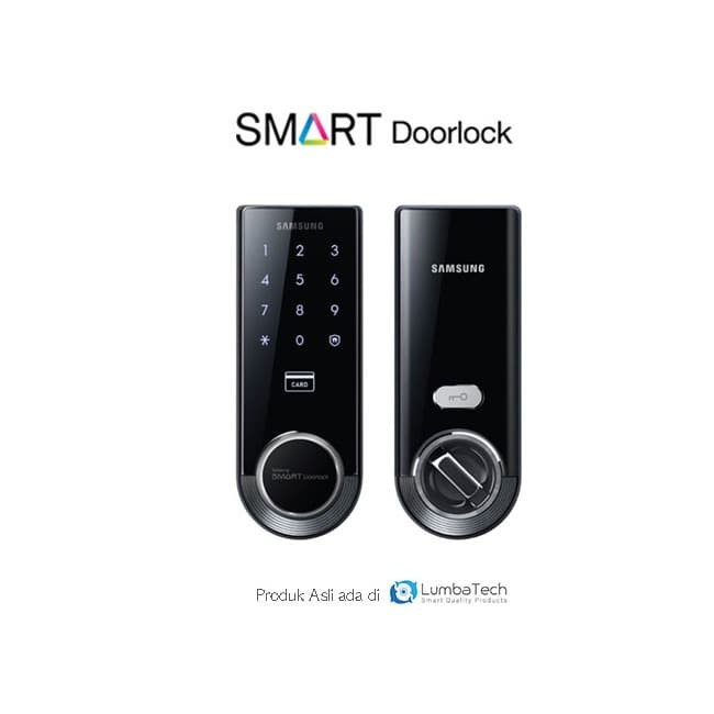 Kunci Pintu Digital - Samsung Smart Lock SHS 3321 | Pin dan Cards | Lazada Indonesia