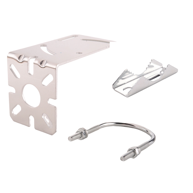 (HKTU) Outdoor Patch Antenna Mount L-Shaped Antenna Brackets U-Type ...
