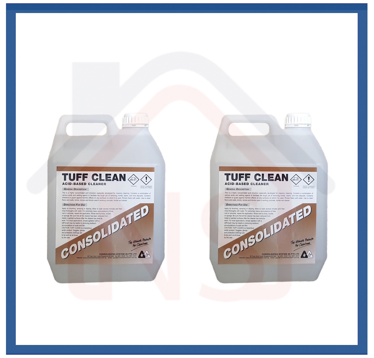 Tuff Clean 5L Strong Acid Cleaner - Mosaic, Rust, Scale & Lime Tile ...