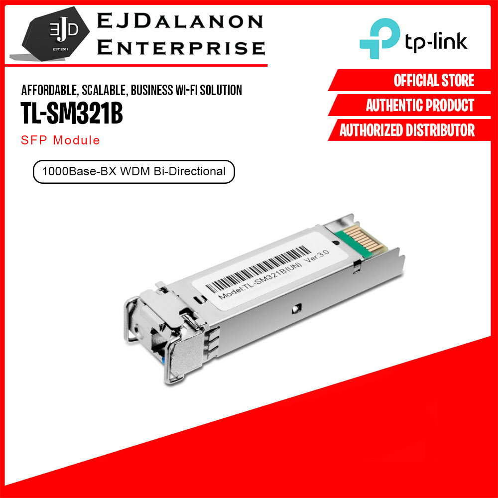 Tp-link TL-SM321B | 1000Base-BX WDM Bi-Directional SFP Module ...