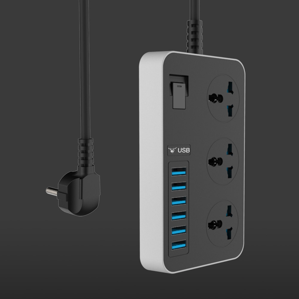 【Folio & Light】Power Strip Smart Usb Socket Adapter Surge Protector 3 ...