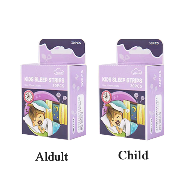【BUY 1 TAKE 1】30PCS Sleeping Mouth Seal Tape Breathing Snoring Stopper ...