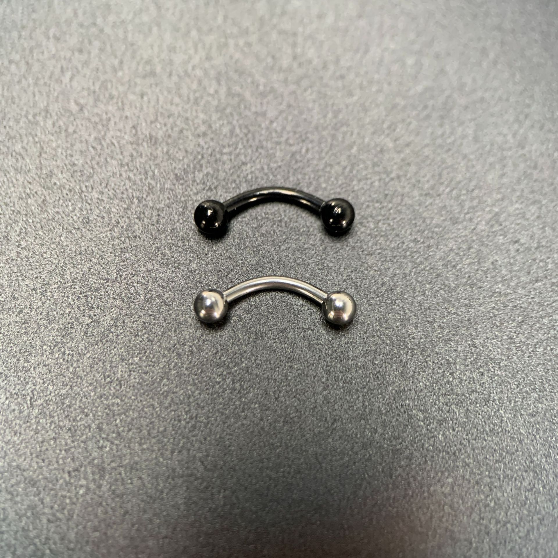 【Hottest Trends】Direct Puncture Thread Ball Curved Rod Zircon Lip Nail ...