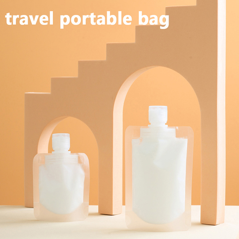 Portable Travel Liquid Packaging Bag Lotion Dispenser Bag Refillable ...