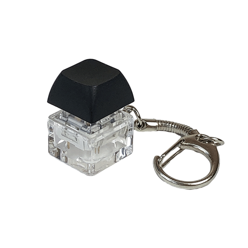 Merit +1 Muyu Decompression Keychain Mechanical Keyboard Button Keyring ...