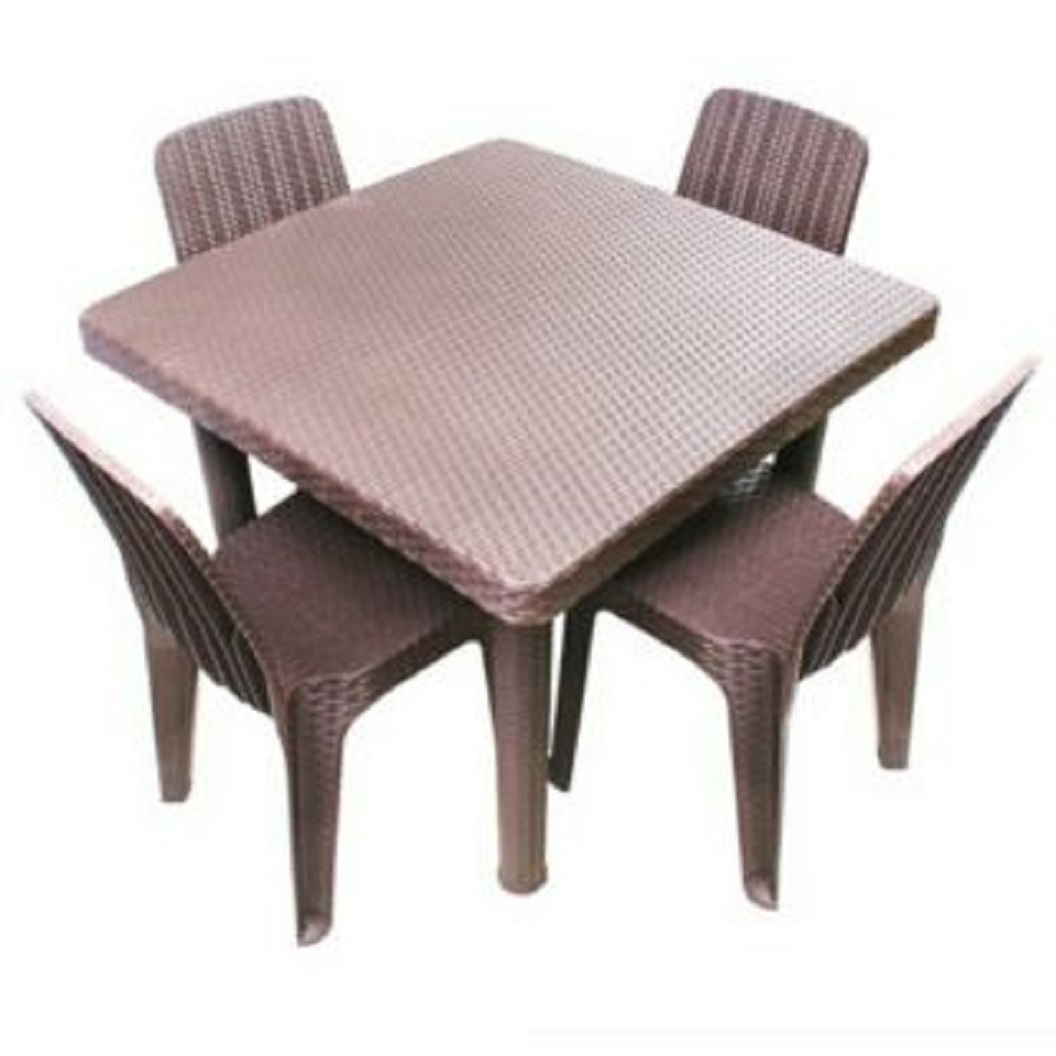 JOLLY RATTAN DINING SET FOR 4 (FREE DELIVERY within METRO MANILA ...
