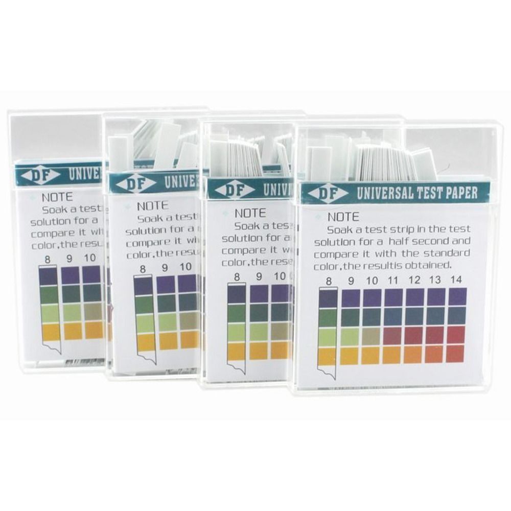 100 Strips Multi-purpose PH Value 0-14 PH Test Paper Litmus Testing Kit ...