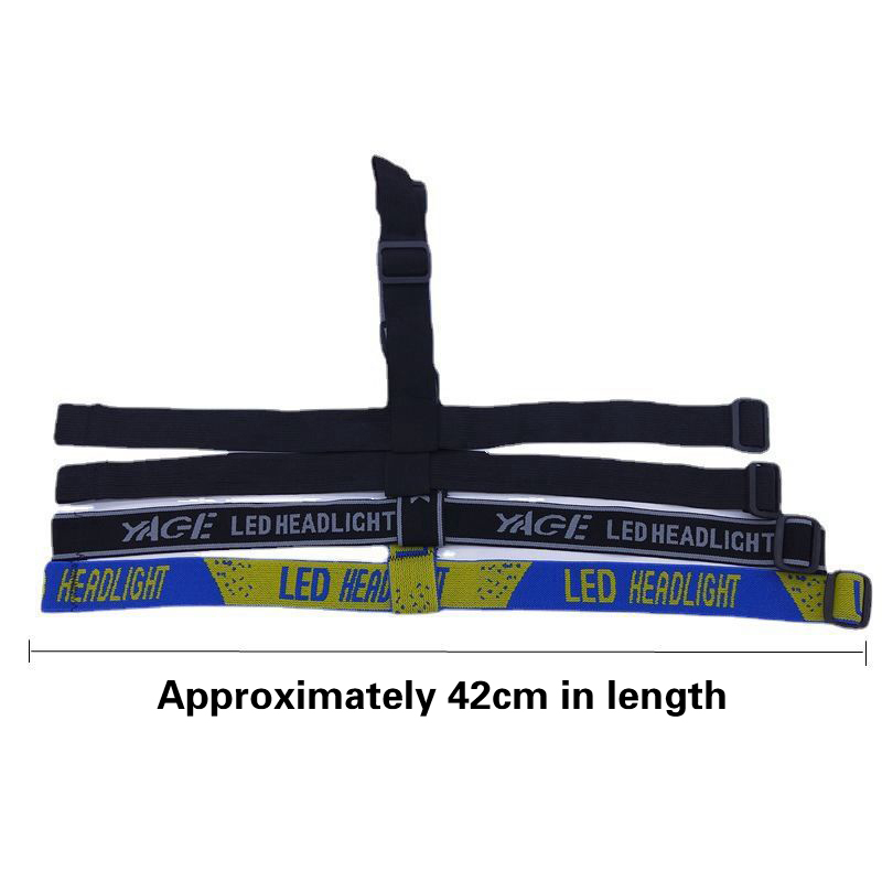 Universal Head Band Belt For LED Headlamp Bike Front Light Lamp ...