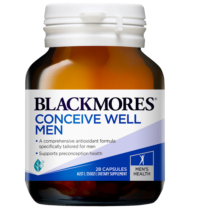 [Local Delivery] Blackmores Conceive Well Men for Male Reproductive ...