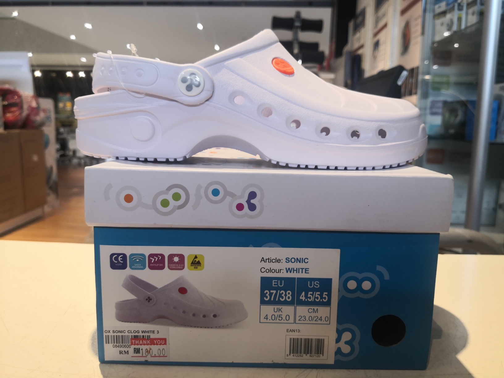 Ritz Oxypas Medical Footwear, SONIC - ULTRALIGHT CLOG IN EVA WITH NON ...