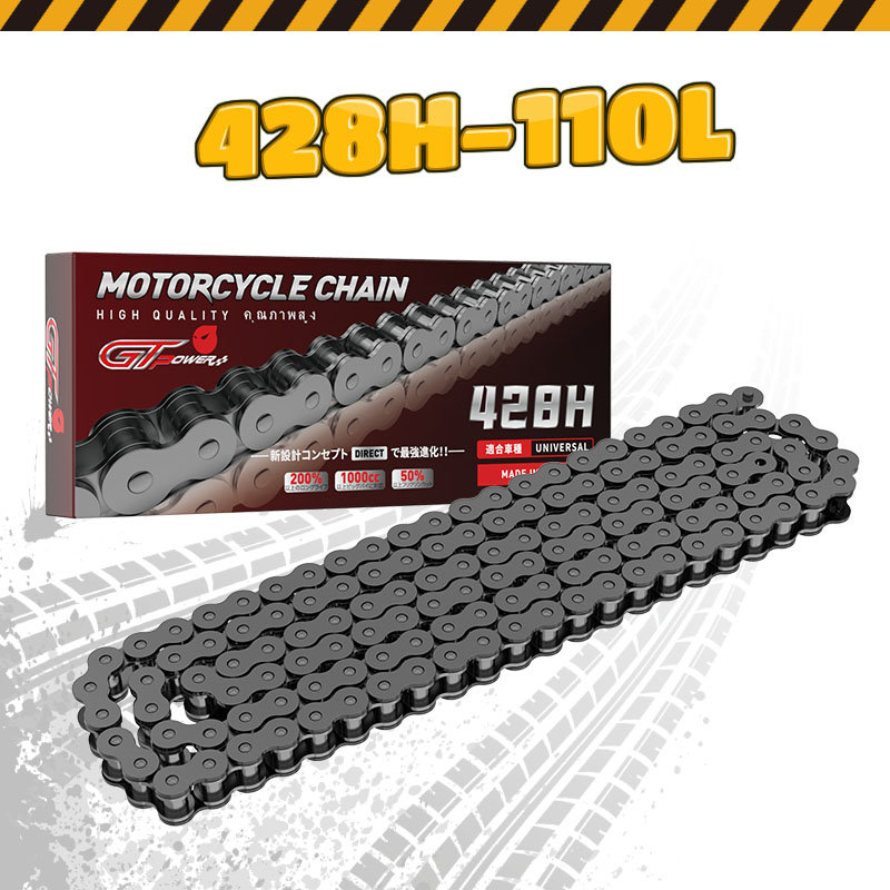 GT Power Chain 428H-110L/120L/130L For Motorcycle Chain Steel Made in ...
