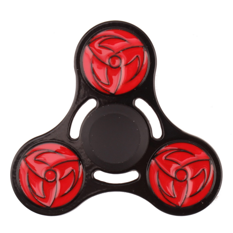 【WonderWorld】Adult Stress Tri Metal Alloy Gyro Finger Cartoon Smile ...