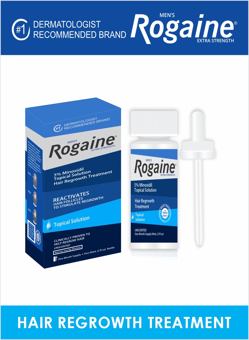 Rogaine 5% Minoxidil Treatment Oil 60ml Regrowth | Daraz.pk
