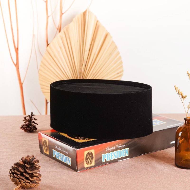 Peci Hitam Polos Pria Dewasa Dan Anak Laki Laki Terbaru Kualitas ...