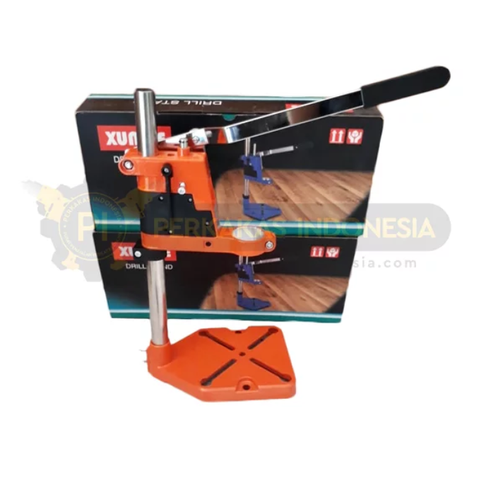 Drill Stand Adapter Pengubah Mesin Bor Tangan Ke Bor Duduk Alat Meja ...