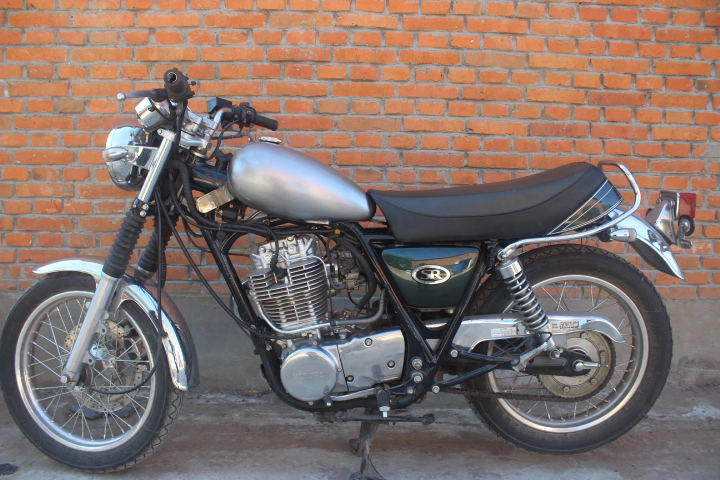 Yamaha SR400 motorcycle modified fuel tank SR400 water drop fuel tank ...