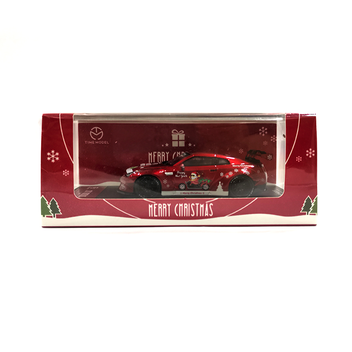 Time Model 1:64 Nissan GTR LB Wide Body Merry Christmas Edition | Lazada PH