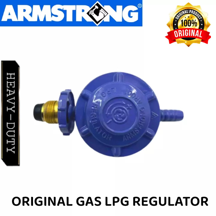 ARMSTRONG LPG Regulator W/ Gauge Adjustable Pressure Gas Autosafety ...