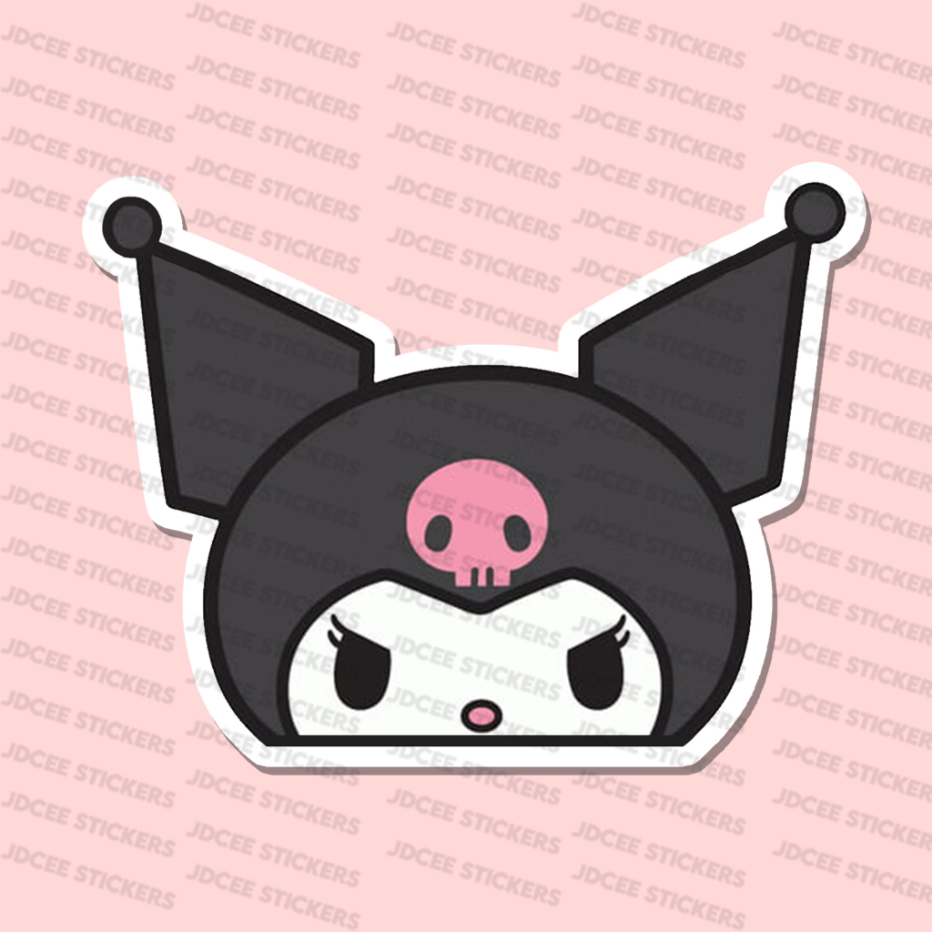 AQUAFLASK PEEKER STICKERS Sanrio Hello Kitty | Kuromi | Melody ...
