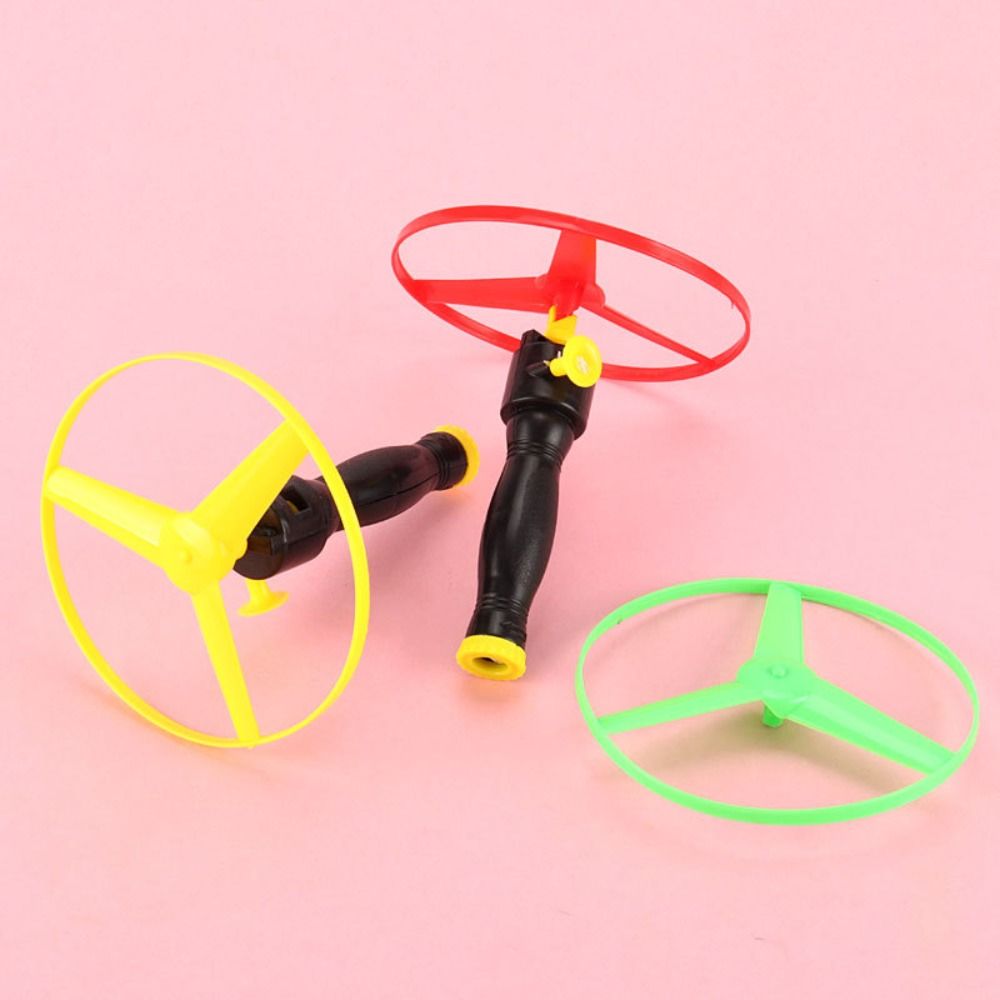Spinning Flyer Pull String Pull String Flying Disc Outdoor Toys Hand ...