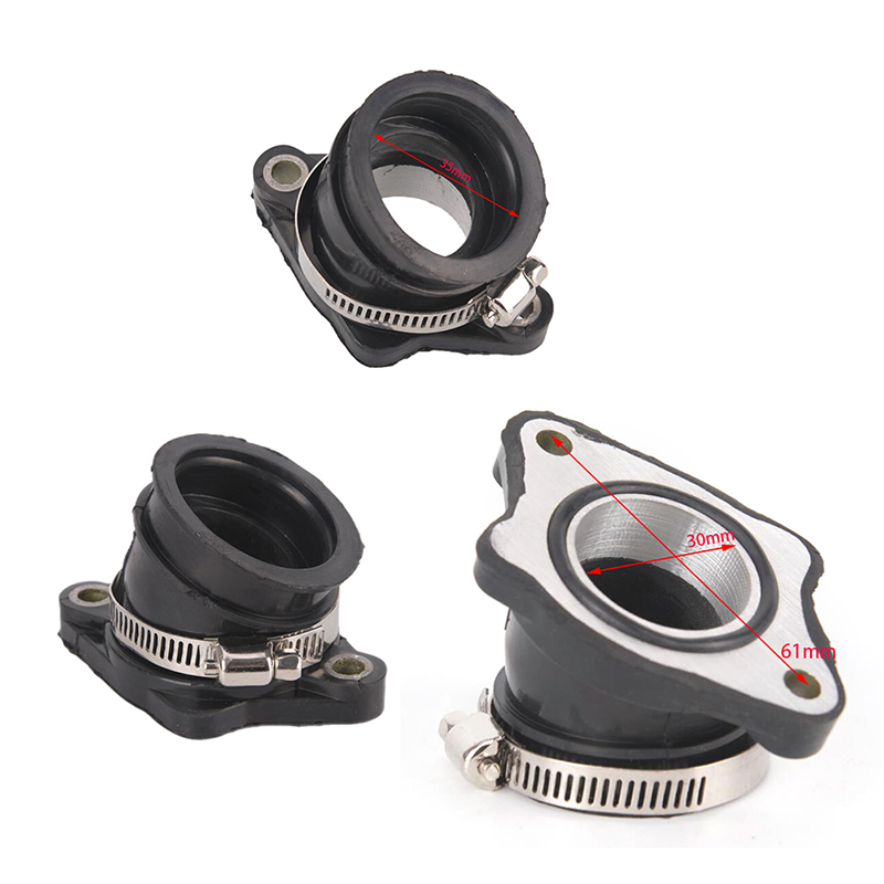 30mm Carburetor Intake Manifold Pipe Boot For CG 200-250cc ATV Dirt ...