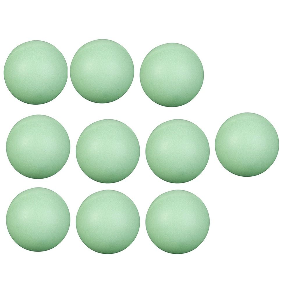 5210A 10pcs วัสดุใหม่ๆ ลูกปิงปองเรืองแสง ทนทานต่อการใช้งาน การแข่งขันกลางแจ้งในร่ม ลูกปิงปอง ที่ ...