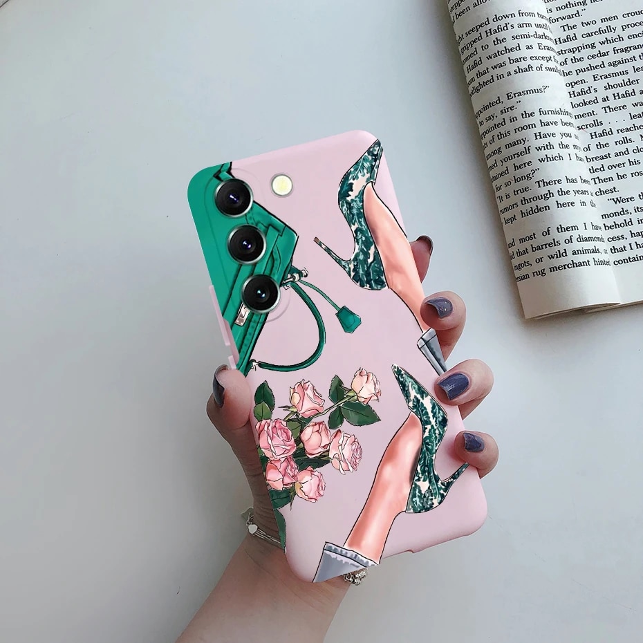 Girls Series Case For Samsung Galaxy S23 5G Cases Candy Soft Silicone ...