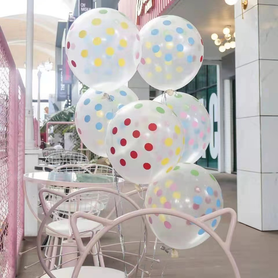 (แพค5ใบ) ????สีใหม่ ลูกโป่ง 10 12 นิ้ว ลูกโป่งยางเกาหลี หน้ายิ้ม ลาย ...