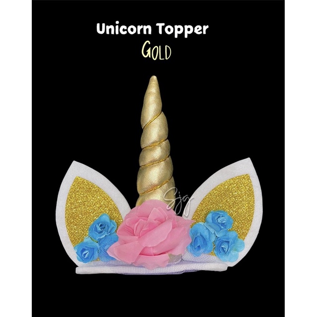 COD unicorn cake topper unicorn horn cake topper | Lazada PH