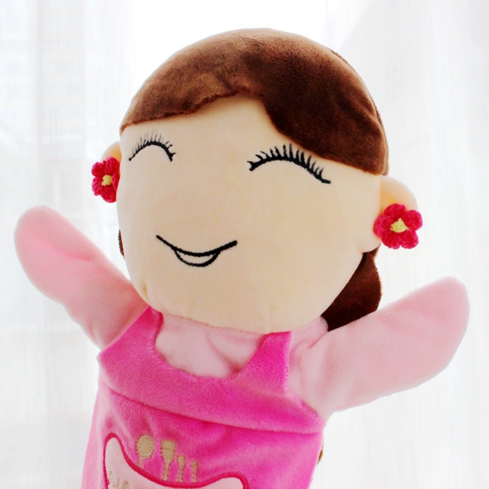 Toddlers Interactive Feisty Finger Cloth Educational Girls Bed Story ...