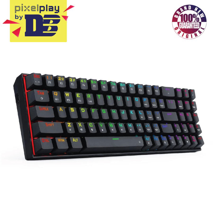 Redragon Zed Pro Wireless Mechanical Gaming Keyboard (Dust-Proof Brown ...