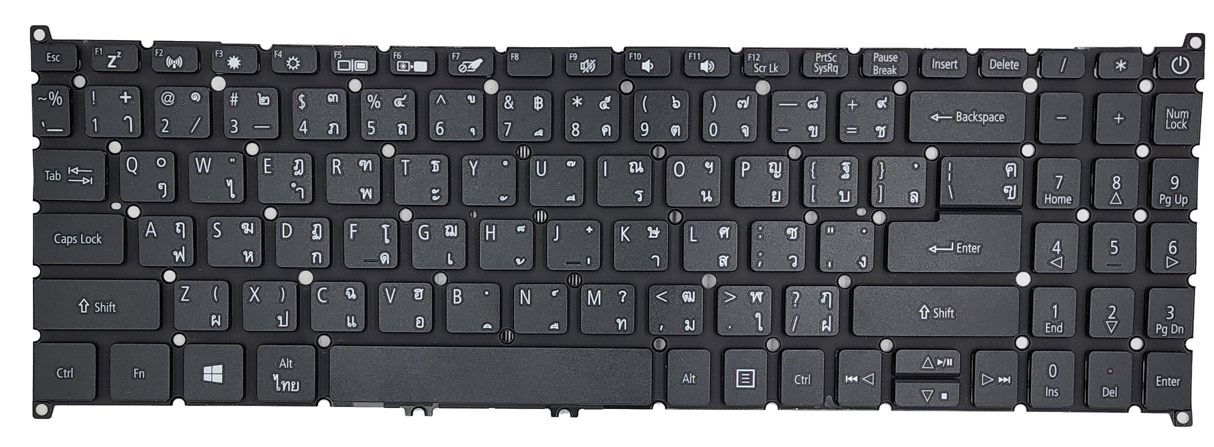 KEYBOARD คีย์บอร์ด ACER SWIFT 3 SF315-41 SF315-52G SF315-51G N17P4 A615 ...